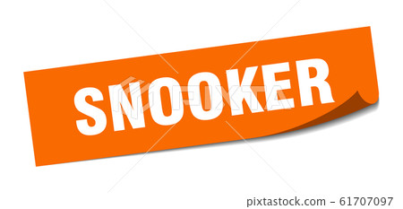 snooker sticker. snooker square sign. snooker. - Stock Illustration ...