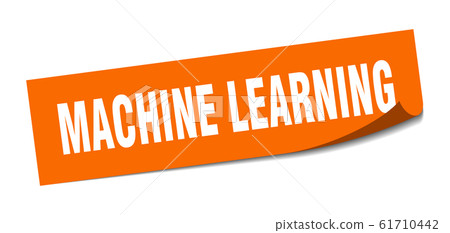 machine learning sticker. machine learning square - Stock Illustration ...