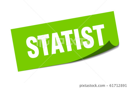 statist sticker. statist square sign. statist. - Stock Illustration ...