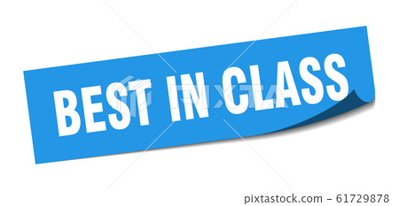 best in class sticker. best in class square sign. - Stock Illustration ...