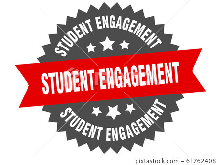 student engagement sign. student engagement - Stock Illustration ...