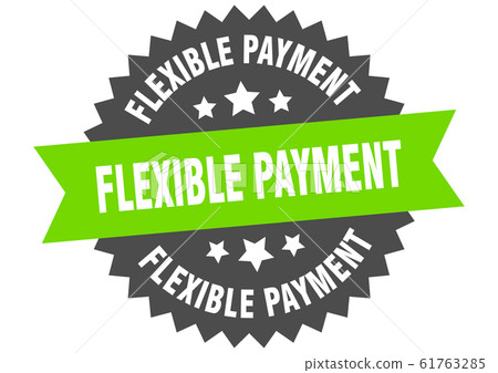 flexible payment sign. flexible payment circular - Stock Illustration ...