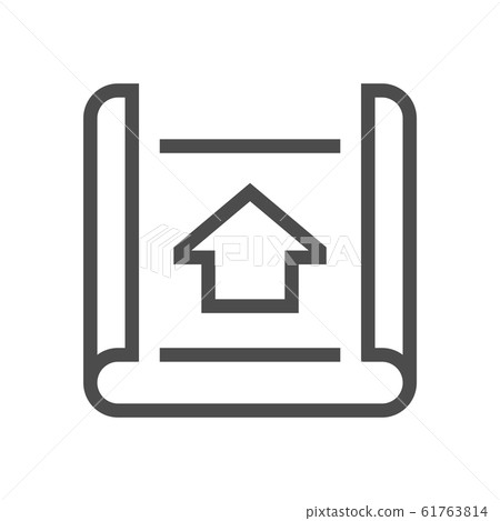 drawing plan icon - Stock Illustration [61763814] - PIXTA