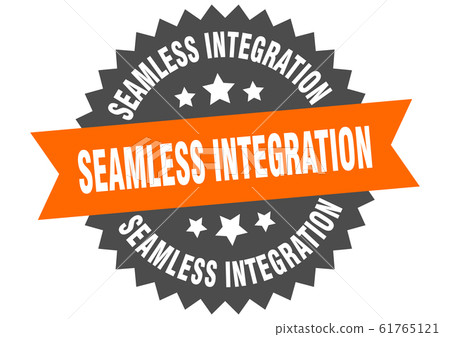 seamless integration sign. seamless integration - Stock Illustration ...
