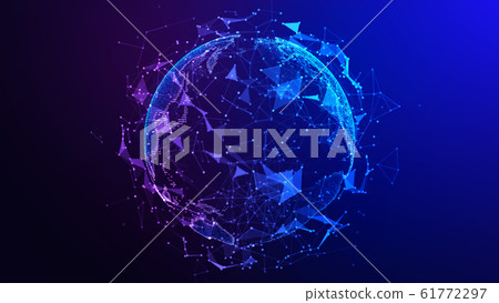 Global network connection. Concept background... - Stock Illustration ...