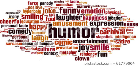 Humor word cloud - Stock Illustration [61779004] - PIXTA