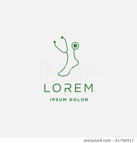 Foot Leg Medical Logo Design Vector symbol-插圖素材 [61794917] - PIXTA圖庫