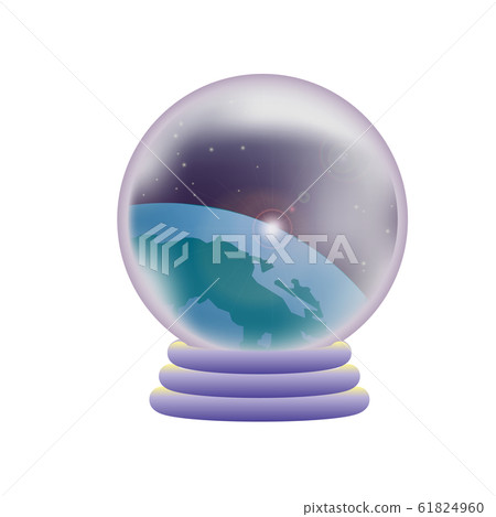 Crystal Ball / Space - Stock Illustration [61824960] - PIXTA