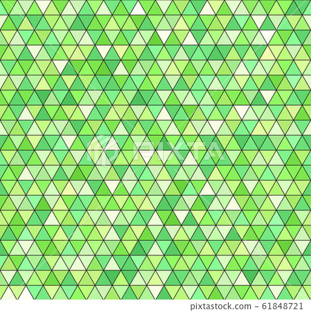 Triangle pattern. Seamless vector - Stock Illustration [61848721] - PIXTA