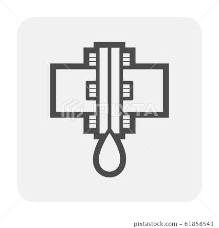 burst pipe icon - Stock Illustration [61858541] - PIXTA