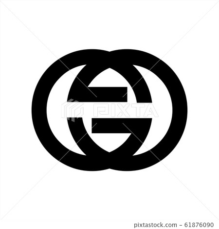 GG, GSG, GEG initials geometric company logo - Stock Illustration ...