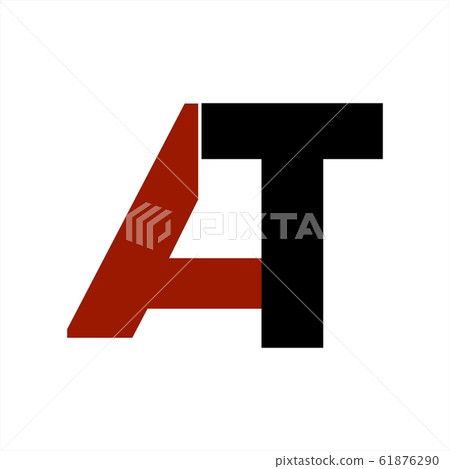 AT initials company logo and icon-插圖素材 [61876290] - PIXTA圖庫