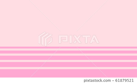 Simple line background background pink - Stock Illustration [61879521 ...