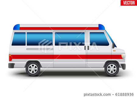 Emergency service rescue van - Stock Illustration [61888936] - PIXTA