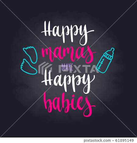 Pregnancy handwritten calligraphy vector... - Stock Illustration ...