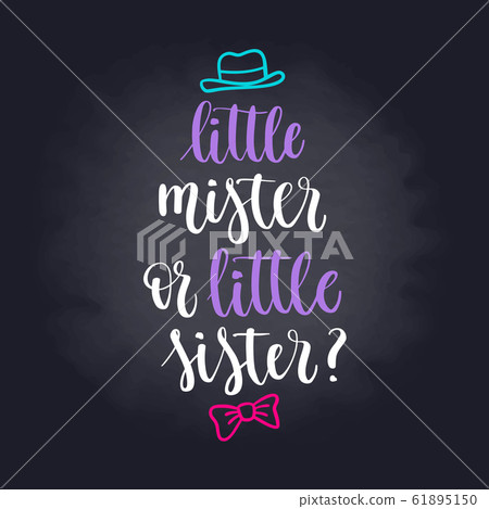 Pregnancy handwritten calligraphy vector... - Stock Illustration ...