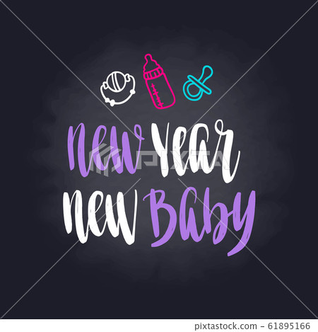 Pregnancy handwritten calligraphy vector... - Stock Illustration ...