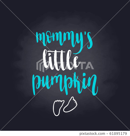 Pregnancy handwritten calligraphy vector...-插圖素材 [61895179] - PIXTA圖庫