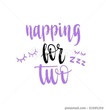 Pregnancy handwritten calligraphy vector... - Stock Illustration ...