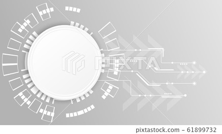 Abstract Digital Technology Cycle...-插圖素材 [61899732] - PIXTA圖庫
