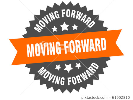 moving forward sign. moving forward circular band-插圖素材 [61902810] - PIXTA圖庫