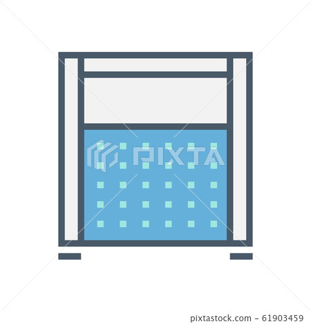 partition wall icon - Stock Illustration [61903459] - PIXTA