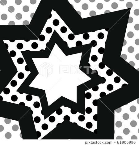 Dynamic Square PR Background Monochrome - Stock Illustration [61906996 ...