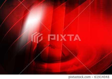 Graphical studio news red theme background concept - Stock Illustration ...