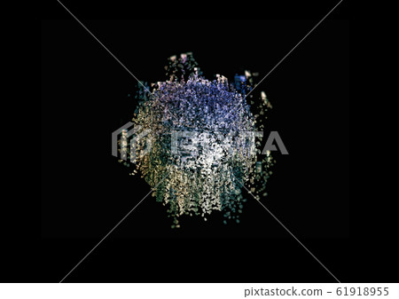 Pixelated metal sphere - Stock Illustration [61918955] - PIXTA