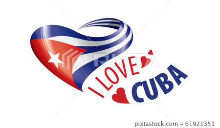 National flag of the Cuba in the shape of a... - Stock Illustration ...