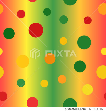 Glossy circle pattern. Seamless vector - Stock Illustration [61923107 ...