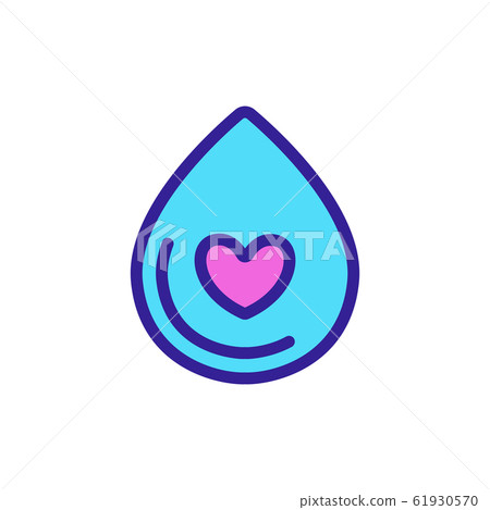 water shortage icon vector. Isolated contour... - Stock Illustration ...