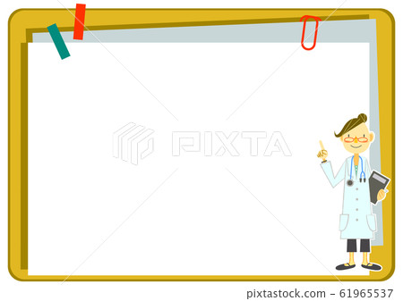 Female doctor frame advice - Stock Illustration [61965537] - PIXTA