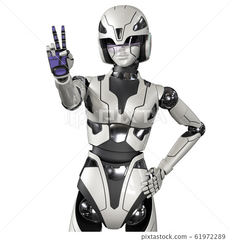 Android pose number 2 - Stock Illustration [61972289] - PIXTA