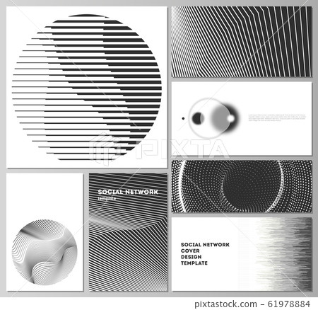 Vector illustration of the editable layouts of... - Stock Illustration ...