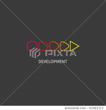 Icon change, transformation, evolution-插圖素材 [61982313] - PIXTA圖庫