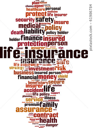 Life insurance word cloud - Stock Illustration [61986784] - PIXTA