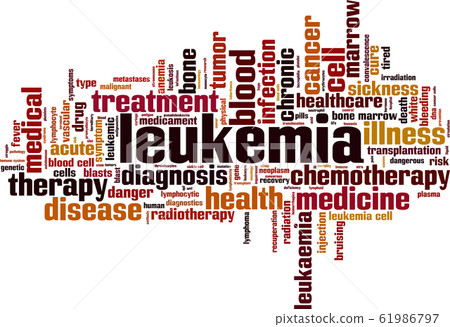 Leukemia word cloud - Stock Illustration [61986797] - PIXTA