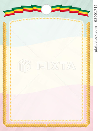 Border made with Benin national flag. - Stock Illustration [62001715 ...