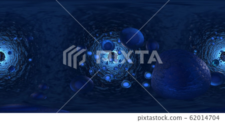 Equirectangular panoramic 360 VR image, The - Stock Illustration ...