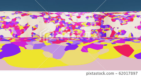 Spherical 360 degrees seamless panorama with a... - Stock Illustration ...