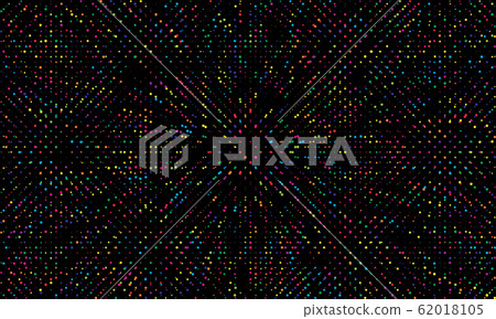 Explosion particles. Color dots. Vector. - Stock Illustration [62018105 ...