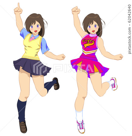 Female student club activity image - Stock Illustration [62042640] - PIXTA