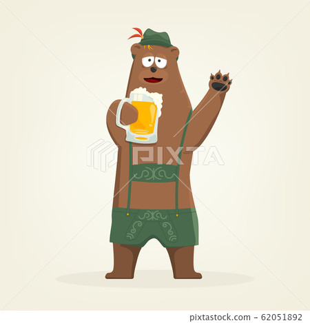 German bear - Stock Illustration [62051892] - PIXTA