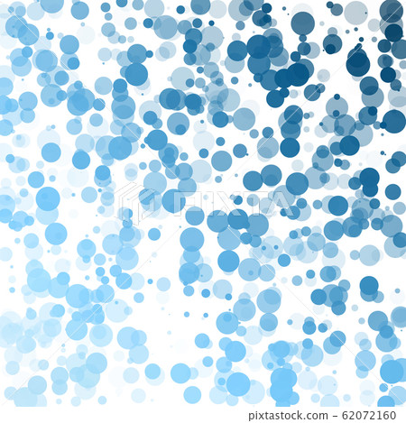 Bubbles Unique Blue Bright Vector Background - Stock Illustration ...