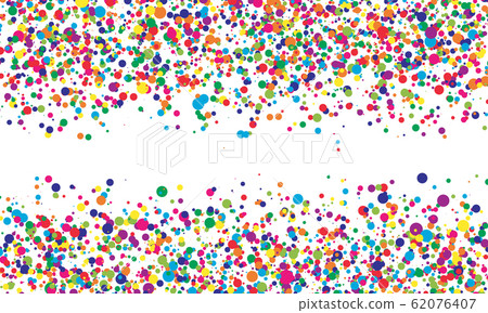 Falling color dots. Fun background. Vector. - Stock Illustration ...