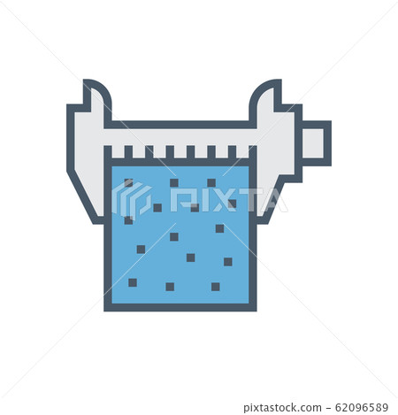 concrete testing icon - Stock Illustration [62096589] - PIXTA