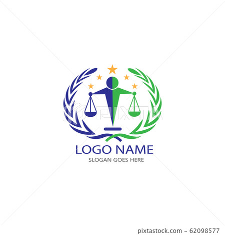 JUSTICE LOGO ILUSTRATION AND VECTOR TEMPLATES - Stock Illustration ...