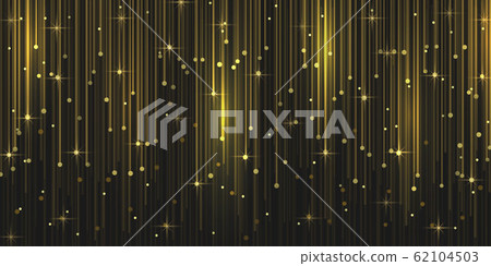 rain glitter particles with magic light sparks - Stock Illustration ...