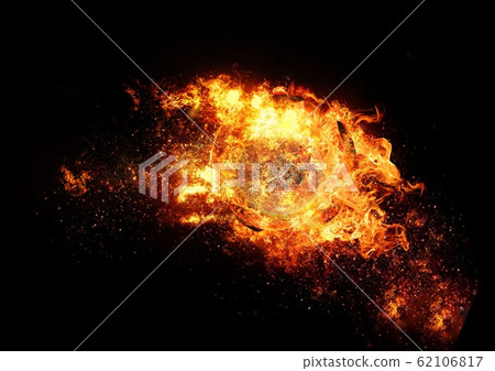 Abstract flame - Stock Illustration [62106817] - PIXTA